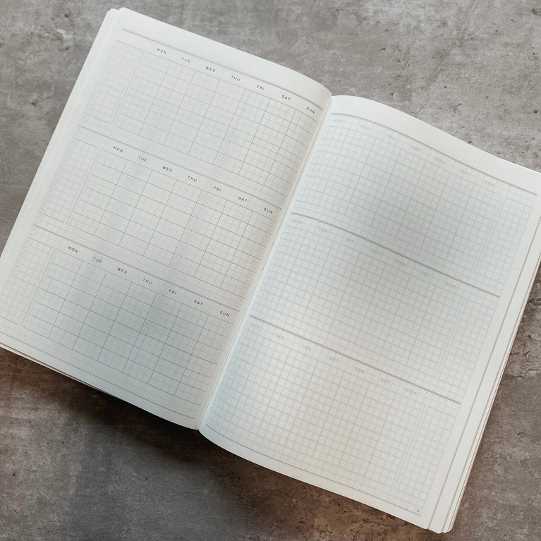 A5 - The Yearly Notebook 2.0 - UNDATED – Papertess Designs