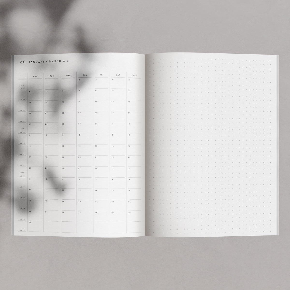 B5- a Manager's Notebook - 2025 edition | Papertess Designs