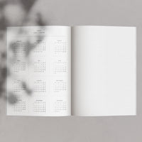 A5 - The Yearly Notebook 2.0 - UNDATED – Papertess Designs