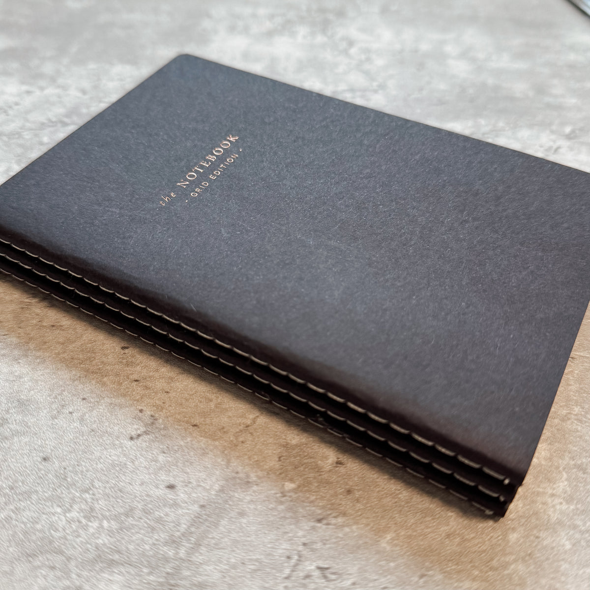 Pocket Booklet - Grid Notebook | Papertess Designs