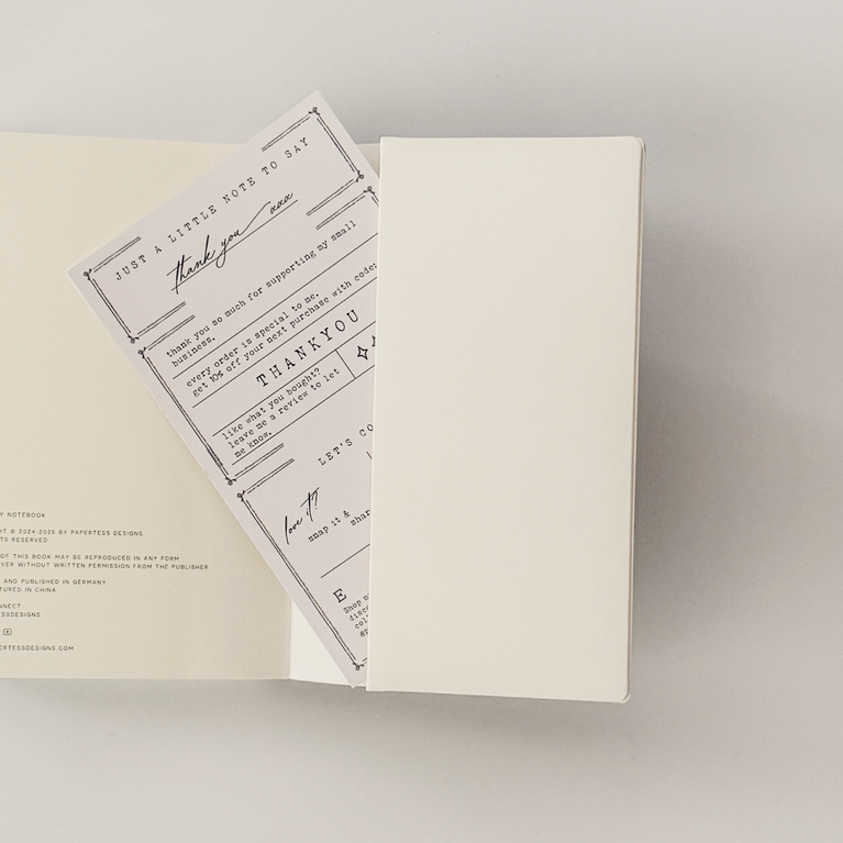 Pocket - the Daily Notebook - 2026 - PART 1 – Papertess Designs