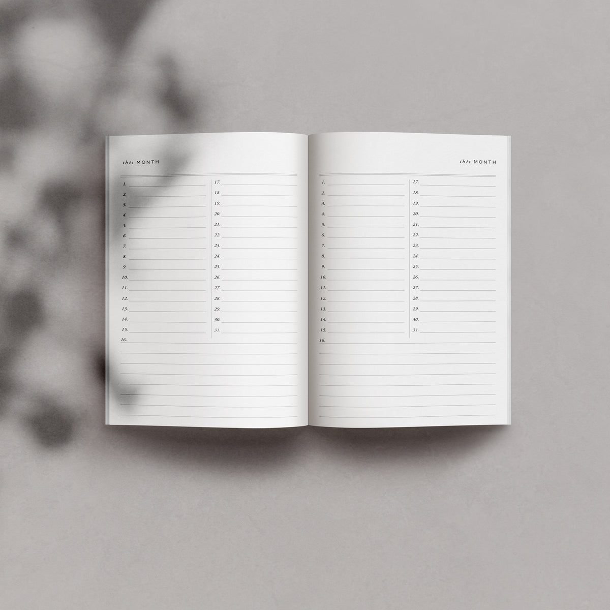 Pocket - the Daily Notebook - 2025 – Papertess Designs